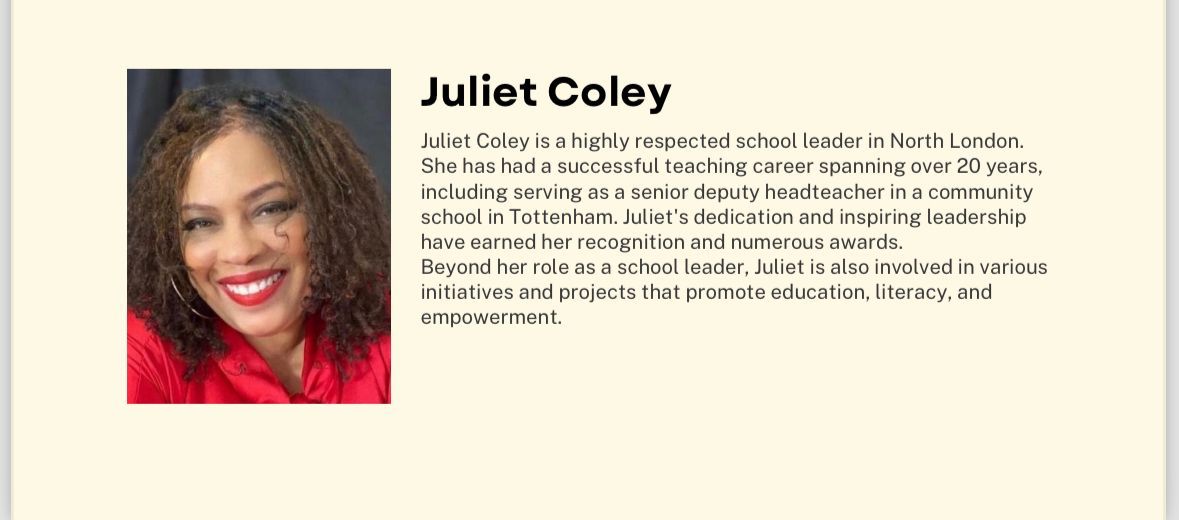 Meet Juliet Coley, a trailblazer in education and literature! - Black ...